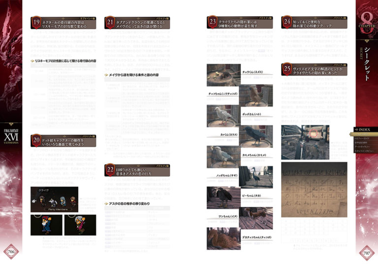 FFXVI Ultimania - Secret Lore - Found in Translation